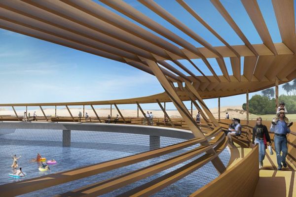 El increíble puente circular de Laguna Garzón en Uruguay - Buena Vibra